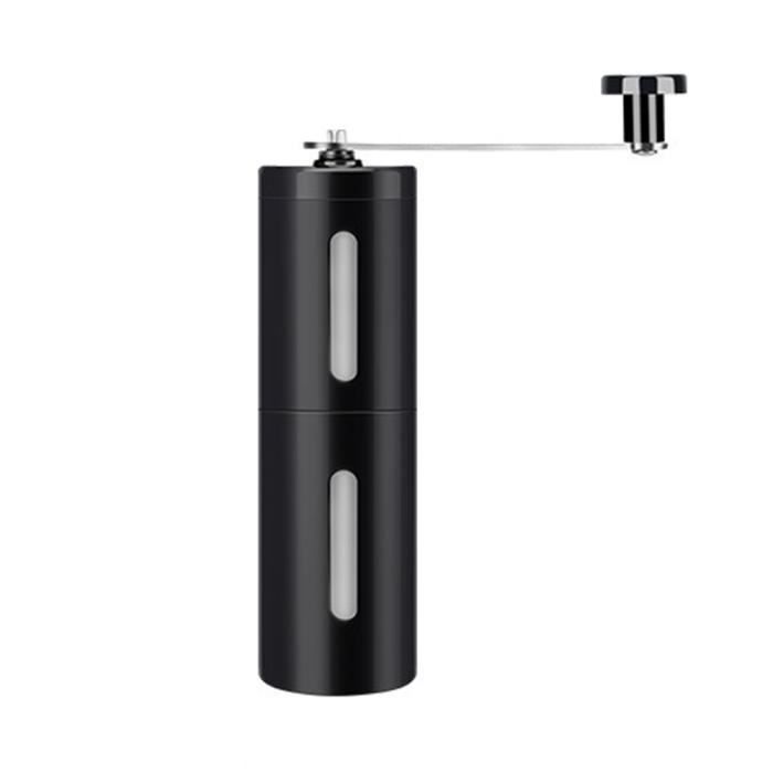 Ustensile de cuisine,Moulin à café Portable en aluminium, manuel, noir ...