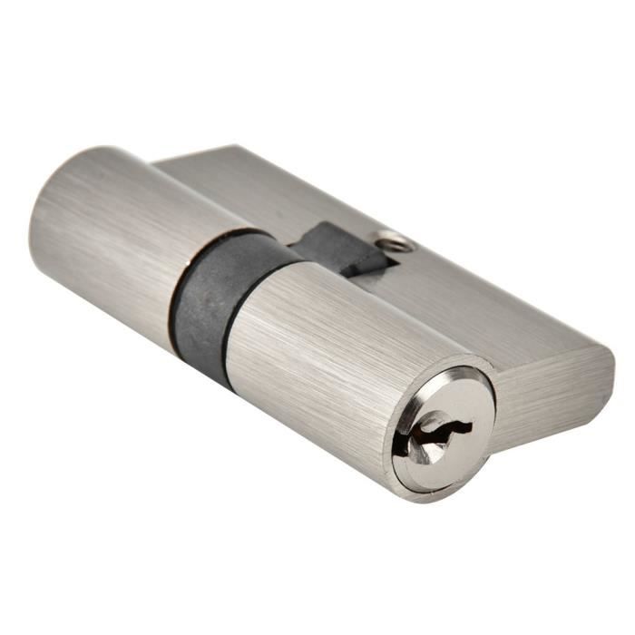 YOSOO Cylindre de serrure en cuivre Cylindre de serrure de porte en ...