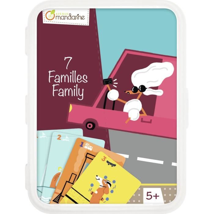 Jeux de Cartes Jeu des 7 Familles - Cdiscount Jeux - Jouets