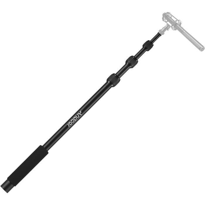 Perche De Microphone Portable Extensible À 4 Sections En Alliage D ...