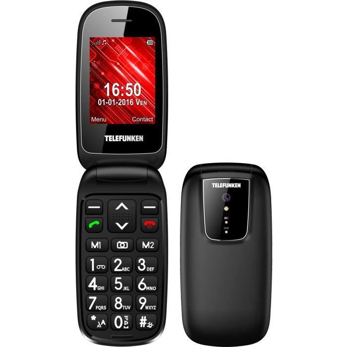 Telefunken - Mobile IZY TM320 3G Noir - Cdiscount Téléphonie