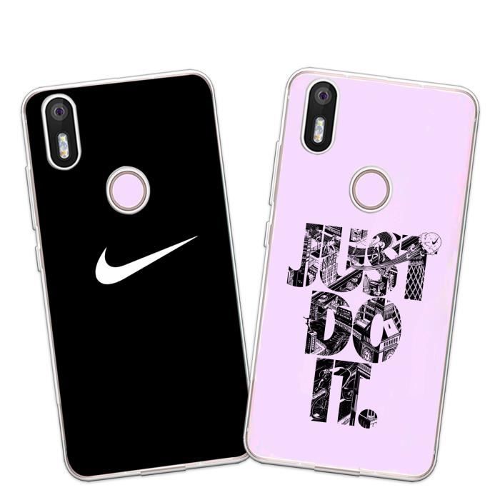 2 X Coque Wiko View 2, Nike Doux Souple TPU Silicone Housse Étui Pour ...