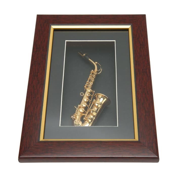 HURRISE ornement de saxophone Mini Saxophone vif attrayant décoratif ...