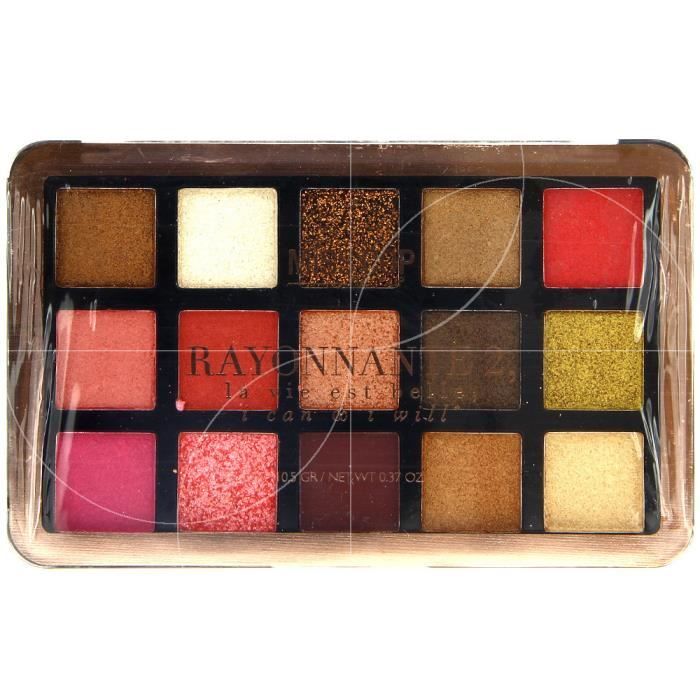 Palette Rayonnante 2 15 fards à paupières - Cdiscount Au quotidien