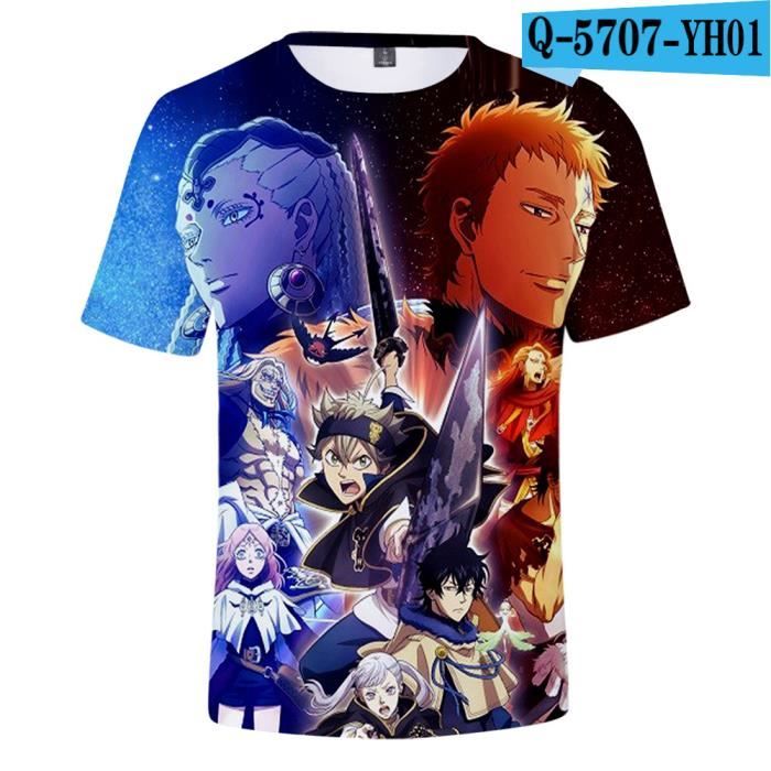 T shirt dessin animé,T-shirt manches courtes pour femmes, hommes et ...