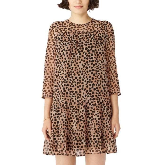 Robe Naf Naf Animal print pour Femme Marron - Cdiscount Prêt-à-Porter