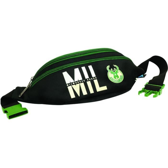 NBA hip bag Milwaukee Bucks junior noir/vert taille unique - Cdiscount ...