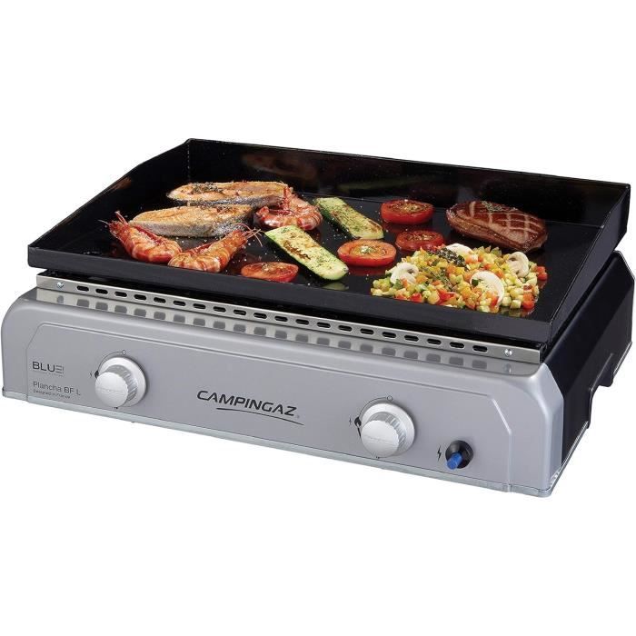 Plancha Gaz Bf L, 2 Brûleurs En Acier, Puissance 6 Kw Avec La ...