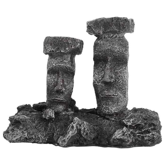 Rockyerie de statue en pierre d'aquarium,Poret Pierre Statue Afficher ...