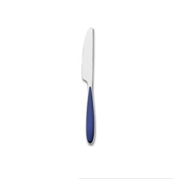 Lot de 12 Couteaux de Table amande bleu - 22 cm - Cdiscount Maison