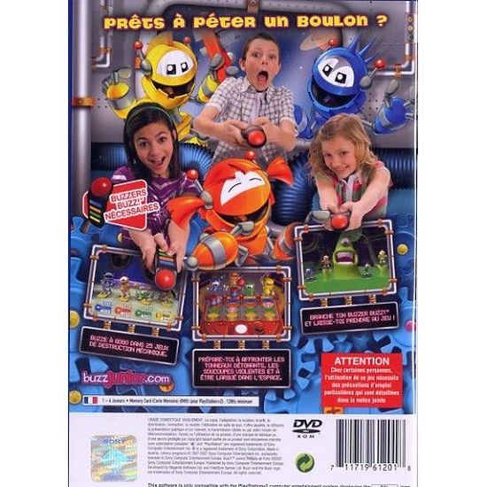 BUZZ JUNIOR ROBOTS EN FOLIE / JEU CONSOLE PS2 - Cdiscount Jeux vidéo