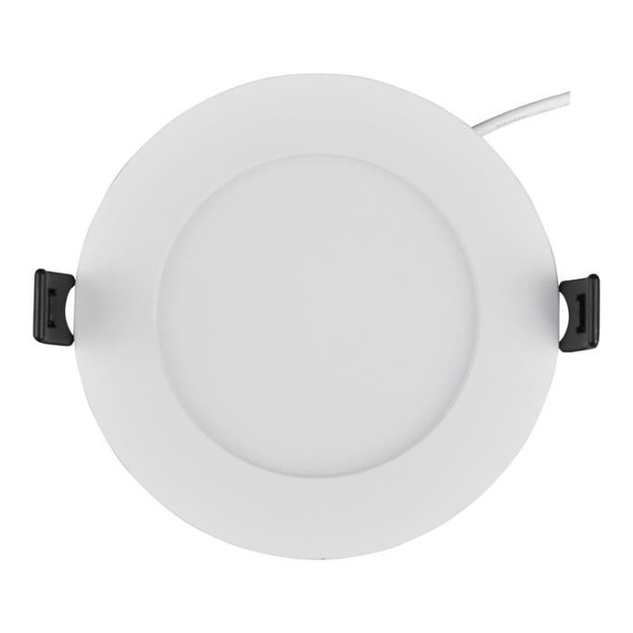 Lot de 5 Spot Encastrable LED Downlight Panel Extra-Plat 7W Blanc Froid 6000K - Cdiscount Maison
