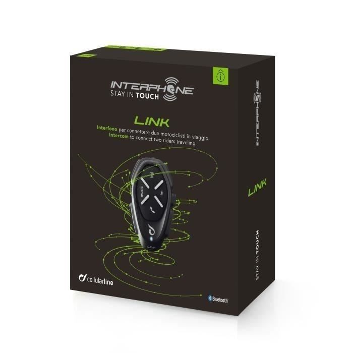 CELLULAR LINE Intercom moto - Link - Single pack - Achat / Vente kit ...
