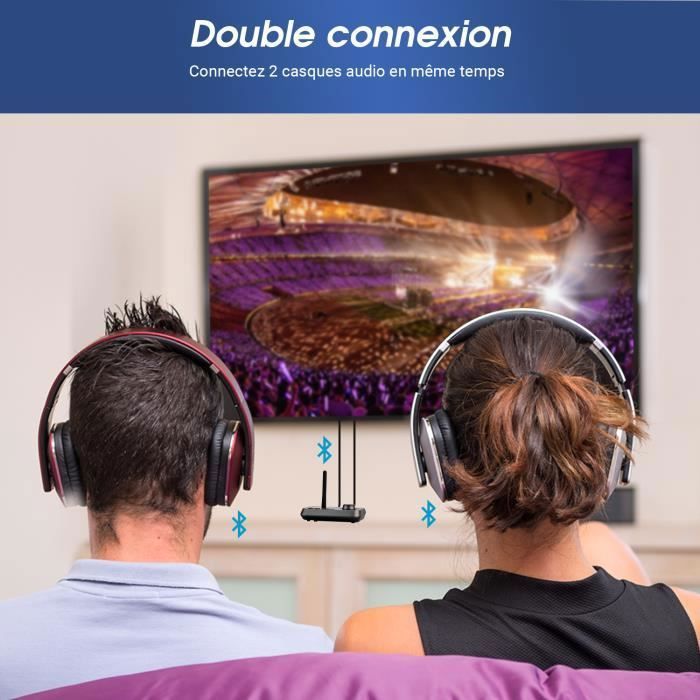 Transmetteur Audio Bluetooth TV Récepteur Hifi Chaine Enceinte ...