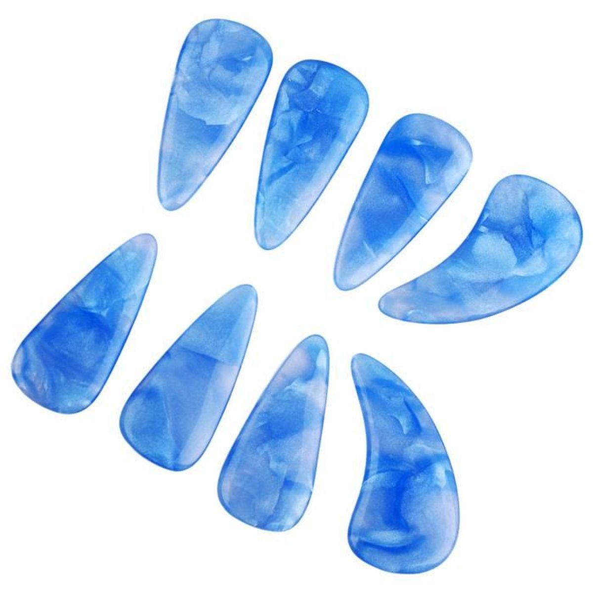 Professional Guzheng Nail Covers 8Pcs Guzheng Finger Picks Silicone ...