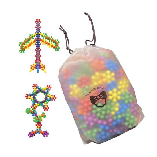 100Pièces Star Flex Jouets Kits De Construction Blocs De Verrouillage ...