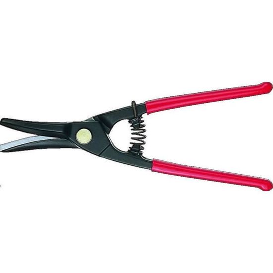 Bahco Cisaille à tôle pour coupe rectiligne, avec 2 lames minces, 260mm ...