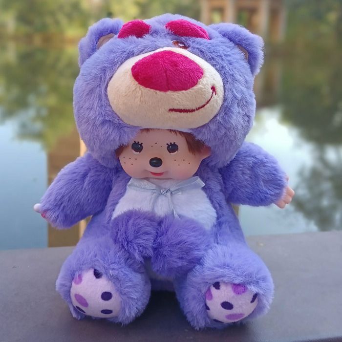 Peluche Lotso Peluche Monchhichi,Jouets pour Noël et Cadeaux d ...