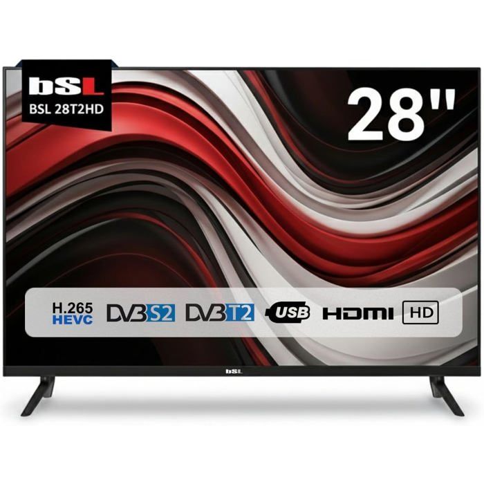 Téléviseur LED HD 28 pouces - SUTEO - 1366x768 - 60 Hz - USB - DVB-T2 ...