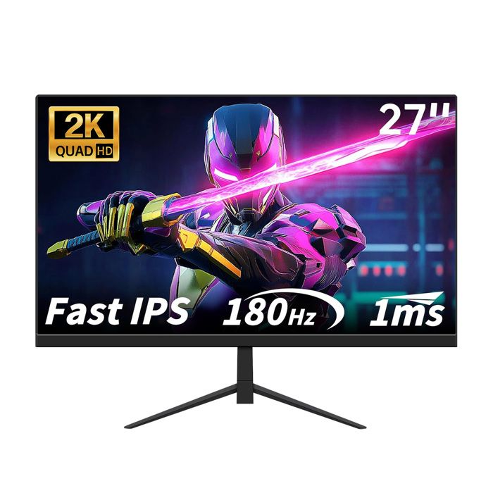 Écran PC Gamer MICREAR 27" IPS - QHD 2560 x 1440 - 180Hz - 1ms ...