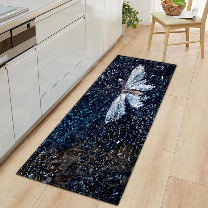 Tapis Cuisine Absorbant Antidérapant Tapis Devant Evier Abstrait Et ...