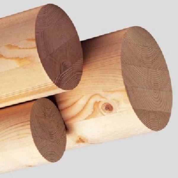 Poutre ronde Lamellé Collé Douglas 3m - Cdiscount Bricolage