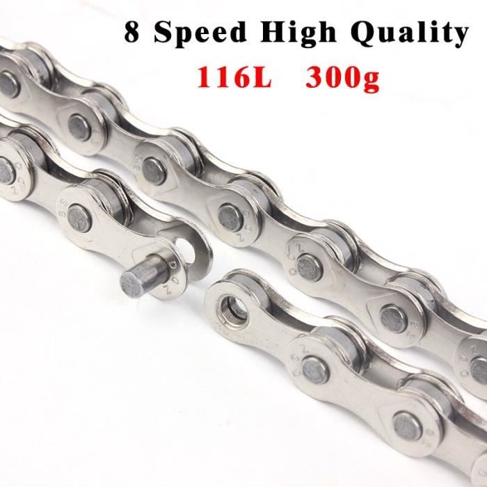 Accessoire vélo,RACEWORK-chaîne de vélo,en argent,8,9,10,11 vitesses ...