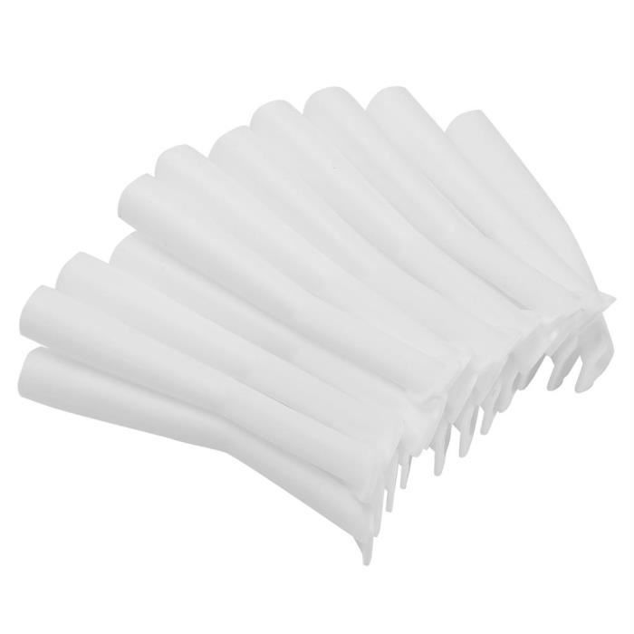 ARAMOX Embout d'aspiration dentaire 25pcs/Sac Tube d'Aspiration Forte ...
