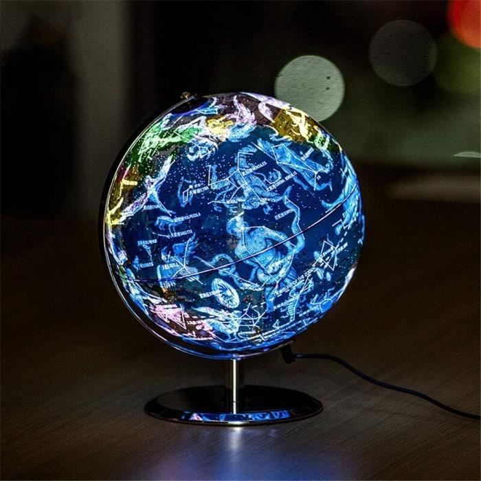 Mnbvc Globe Interactif 2 En 1 Avec Constellations, Globe De ...