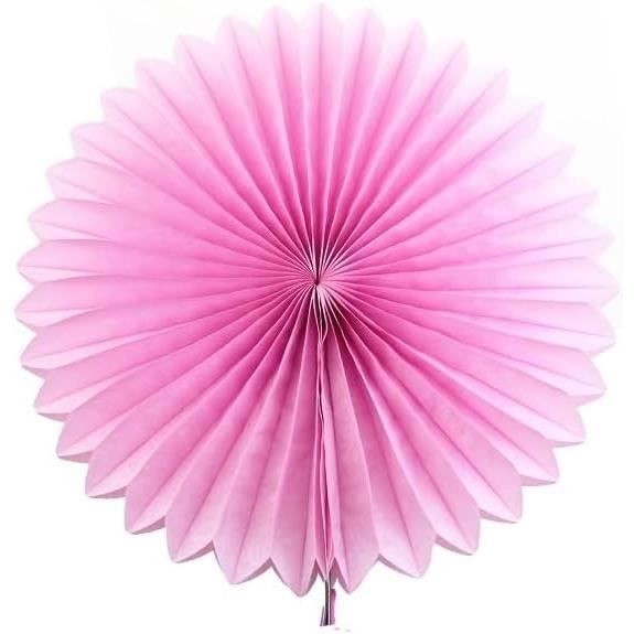 Lot De 12 Éventails En Papier - À Suspendre - Décoration Murale ...