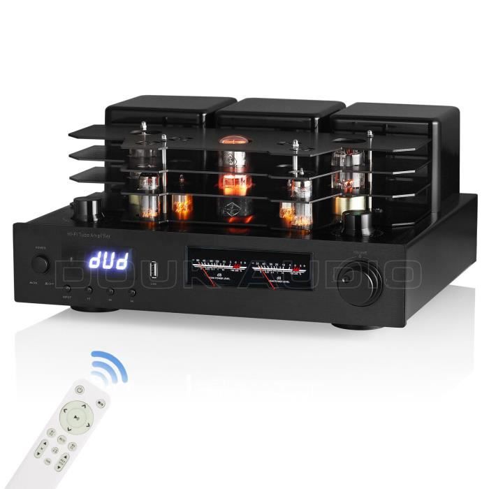 Amplificateur à tubes Hi-Fi Bluetooth 5.0 COAX/OPT Integrated Tube ...