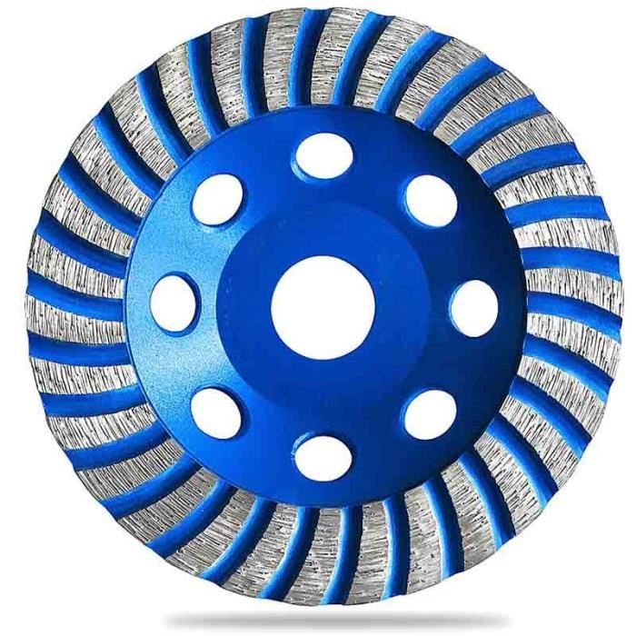 Disque Meule Diamant 180 - FOLAYA - Poncer Béton Granit Pierre - Blanc ...