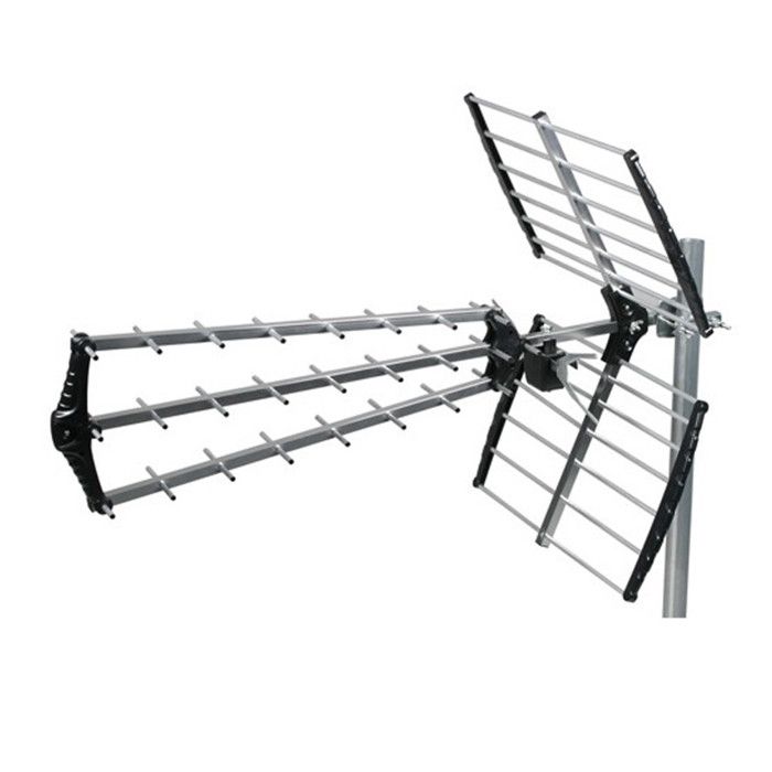 HDSAT ANTENNE TNT TRINAPPE PRÉMONTÉE GAIN 18dB UHF rateau terrestre ...