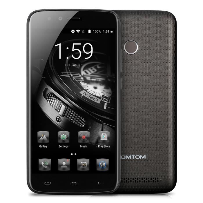 HOMTOM HT50 4G LTE Mobile Téléphone MT6737 Quad Core 5.5 "HD 1280x720 ...