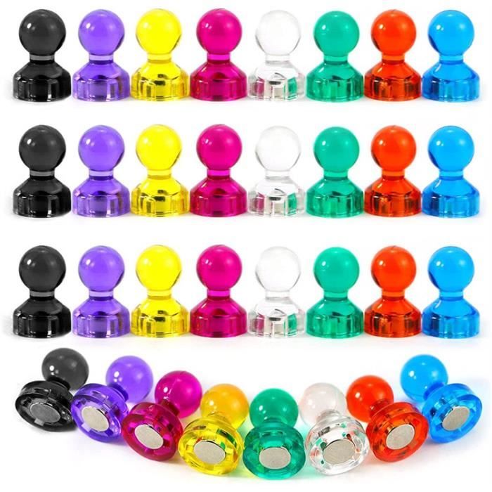 Aimant Frigo - LX - Aimant Conique - 17mm de Hauteur - Ne Laisse Pas de ...