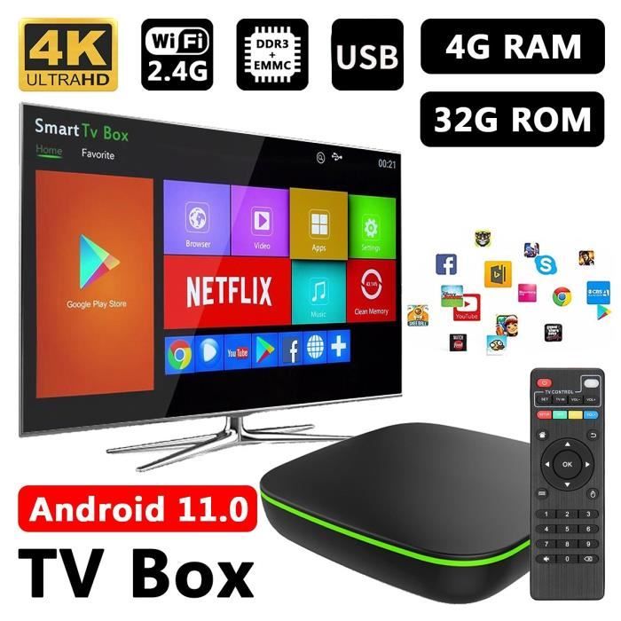 Lecteur Multim dia De Diffusion En Continu Android 11 0 Bo te TV WiFi lecteur-multim-dia-de-diffusion-en-continu-android-11-0-bo-te-tv-wifi