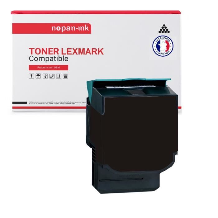 Toner x1 71B20K0 (Noir) pour Lexmark CS317 CS 317d CS417 CS 417dn CS517 ...