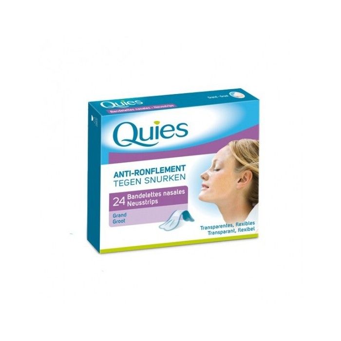 Quies Anti-Ronflement 24 Bandelettes Petite Taille - Cdiscount Santé ...