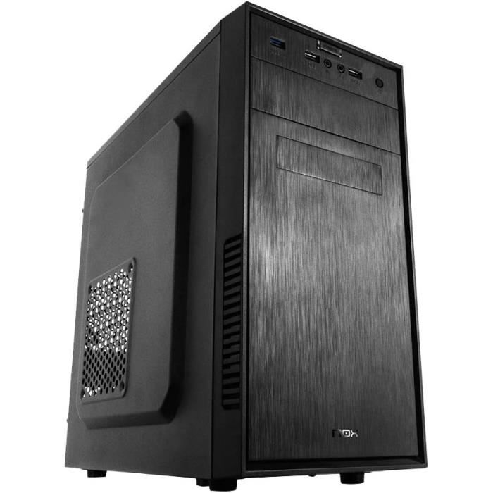 Nox Forte - Nxforte - Mini Tour Micro Atx, Usb 3.0, Finition Brosse ...