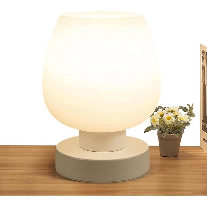 Lampe De Chevet Tactile,Lampe De Table À Commande Tactile Réglable Pour Chambre - Lampe De ...