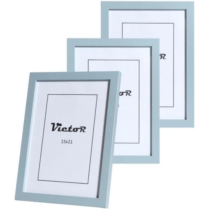 Cadre Photo Klee Set De 3-15X21 Cm (A5) En Bleu - Cadre Photo Moderne ...