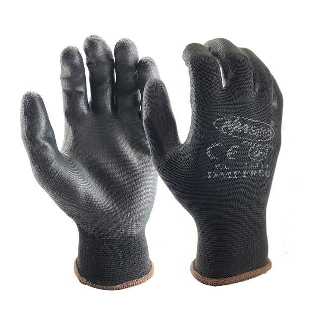 GANT DE CHANTIER,PU1350BLK DMF12-M--Gants de protection professionnels ...