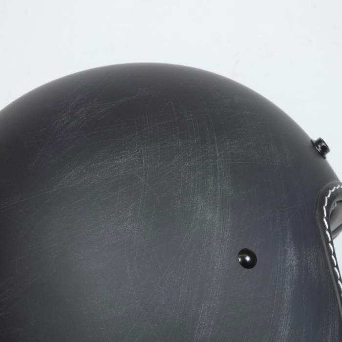 Casque Jet Torx Sunday Black Mat taille XL 61-62cm pour moto custom ...