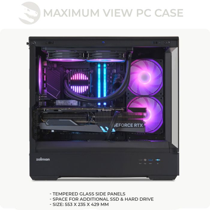 Sedatech PC Gamer Advanced Watercooling Full Vision • AMD Ryzen 7 5700X • RTX5070 • 32Go RAM ...