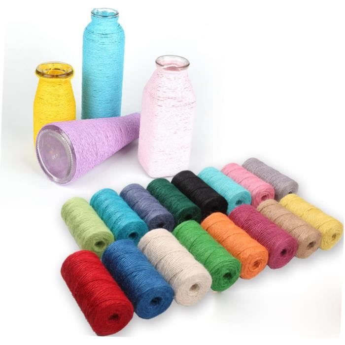 Ficelle De Jute Colorée Ficelle De Jute Naturelle Fil De Jute Ficelle ...