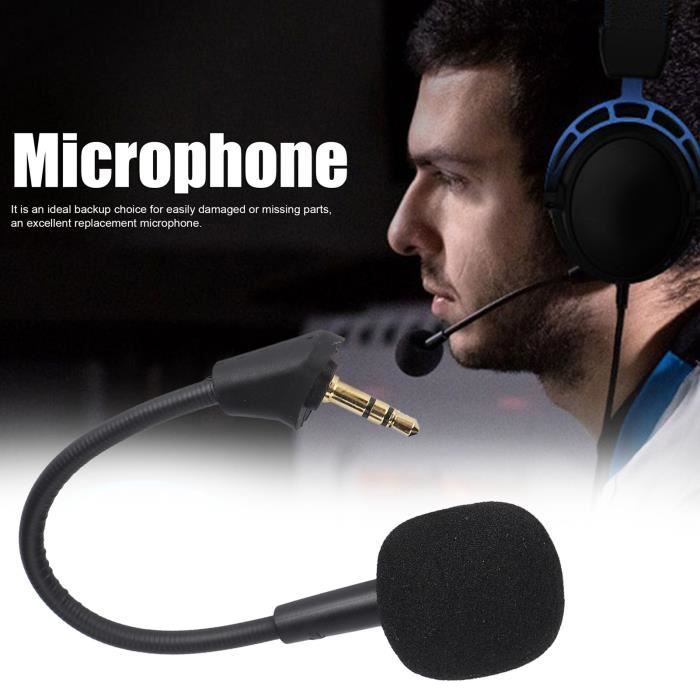 Qiilu Microphone pour Kingston HyperX Cloud Alpha Microphone de ...