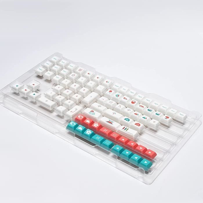 Keycap Set Thème Japonais Fuji, 161 Keys, Jda Profile, Dye-Sub Pbt Avec ...