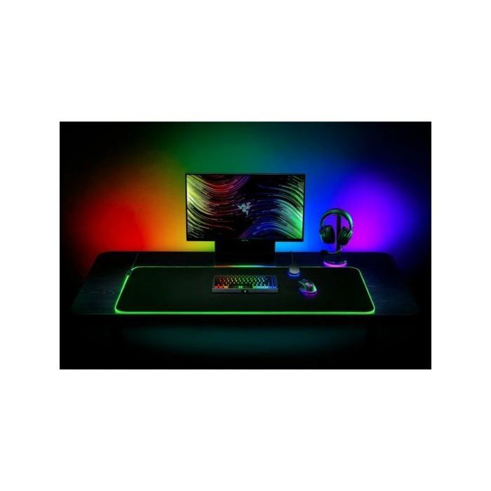 Tapis de souris - Razer - Goliathus Chroma - Noir - Rétro-éclairé - 120 ...