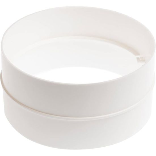 125 mm Connecteur de Conduit - Tuyau de Ventilation - Raccord Tube Rond ...