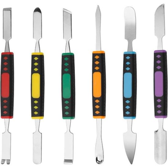 Mini Outil De Démontage, 6 Pièces Pied De Biche En Métal, Avec Poignée ...